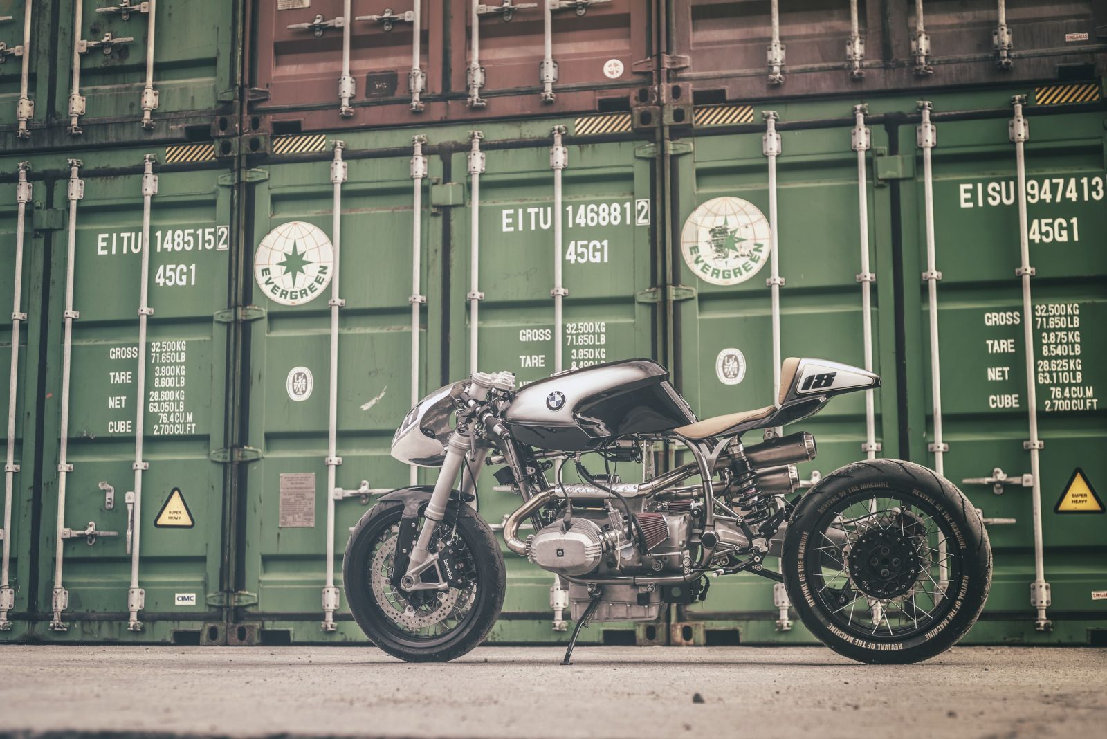 La BMW R100 Silver Bullet de Revival of the Machine | 4h10