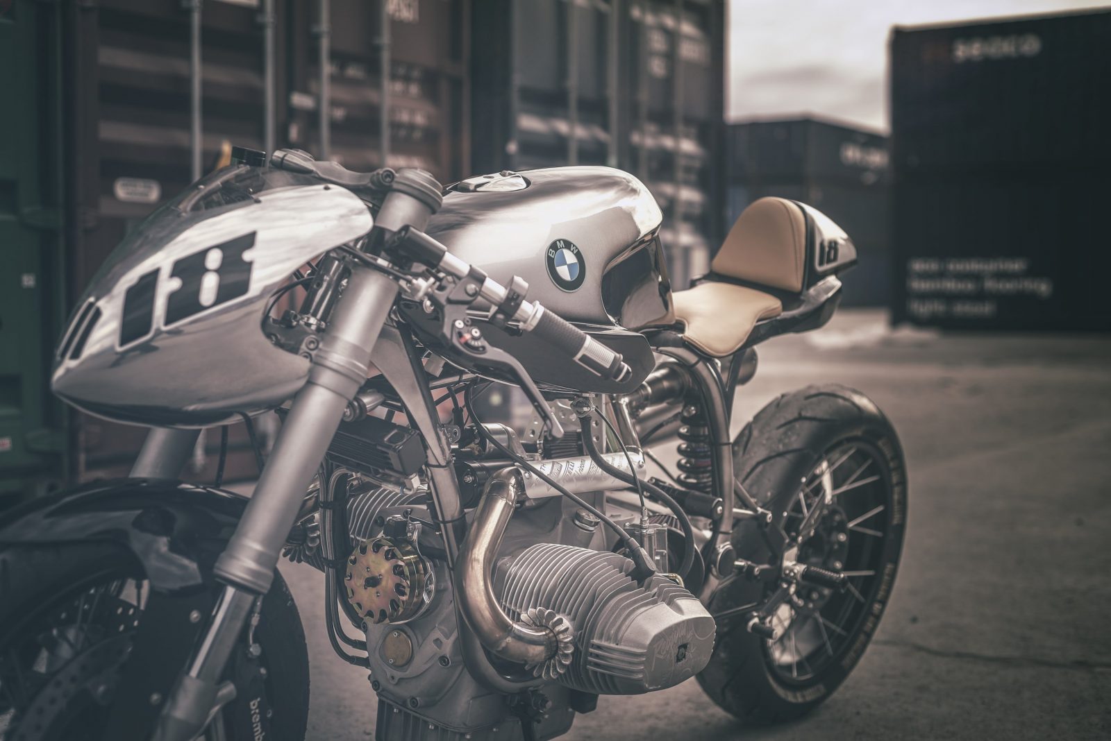 La BMW R100 Silver Bullet de Revival of the Machine | 4h10