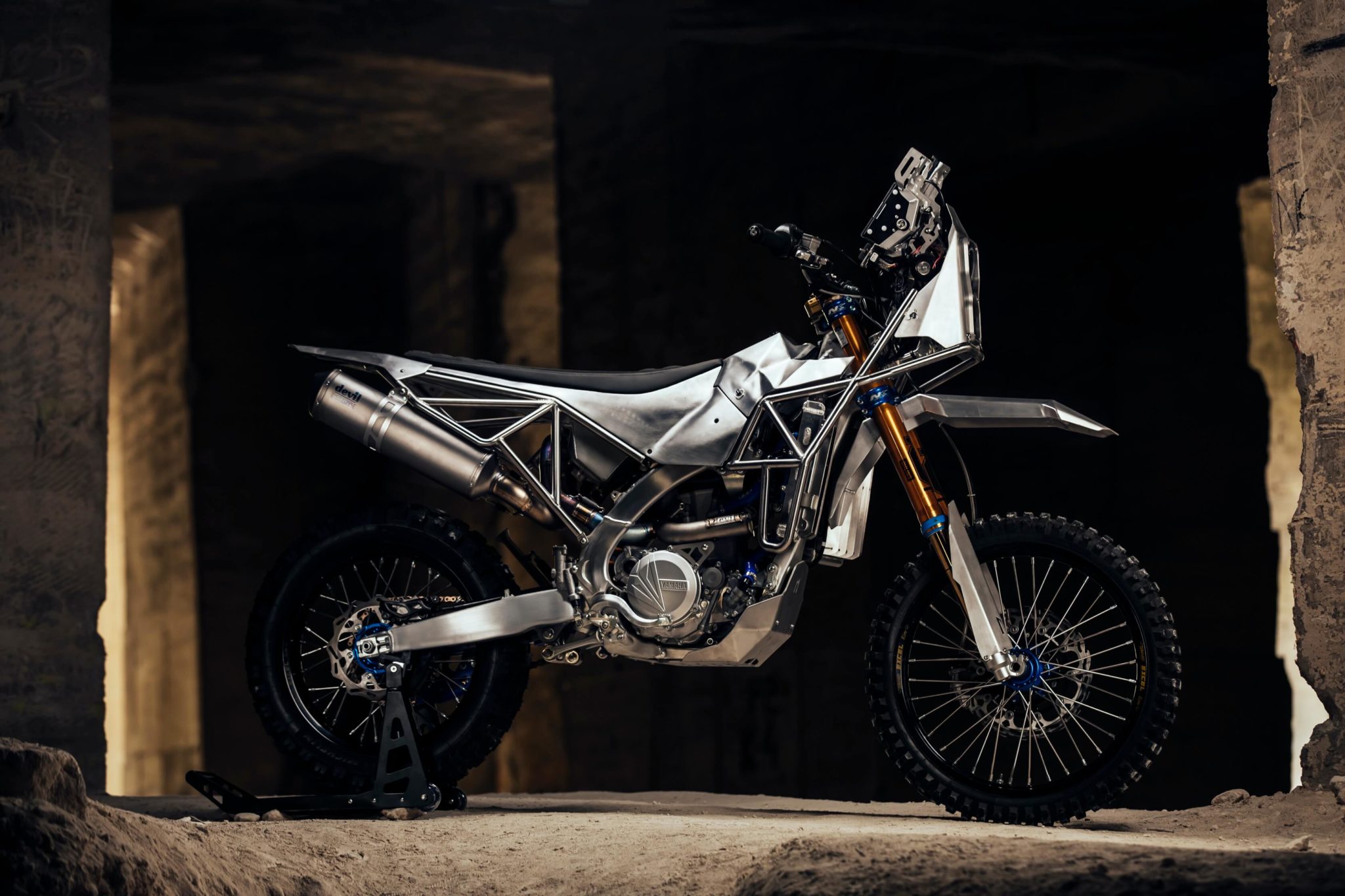 La Moto de Rally custom par Le Motographe | 4h10