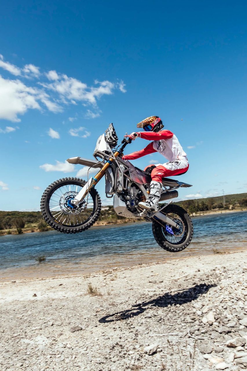 La Moto de Rally custom par Le Motographe | 4h10