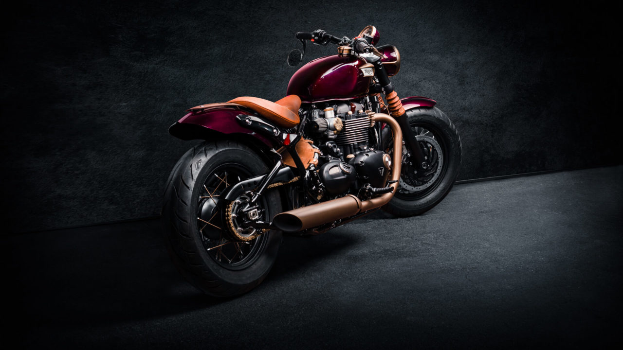 Les belles motos du Custom Contest Triumph | 4h10